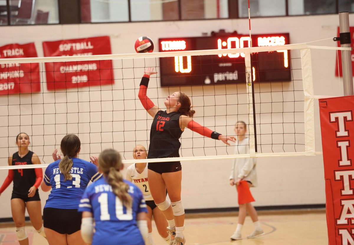 Carl Albert’s Cordray balancing volleyball and cheer – Central Oklahoma ...